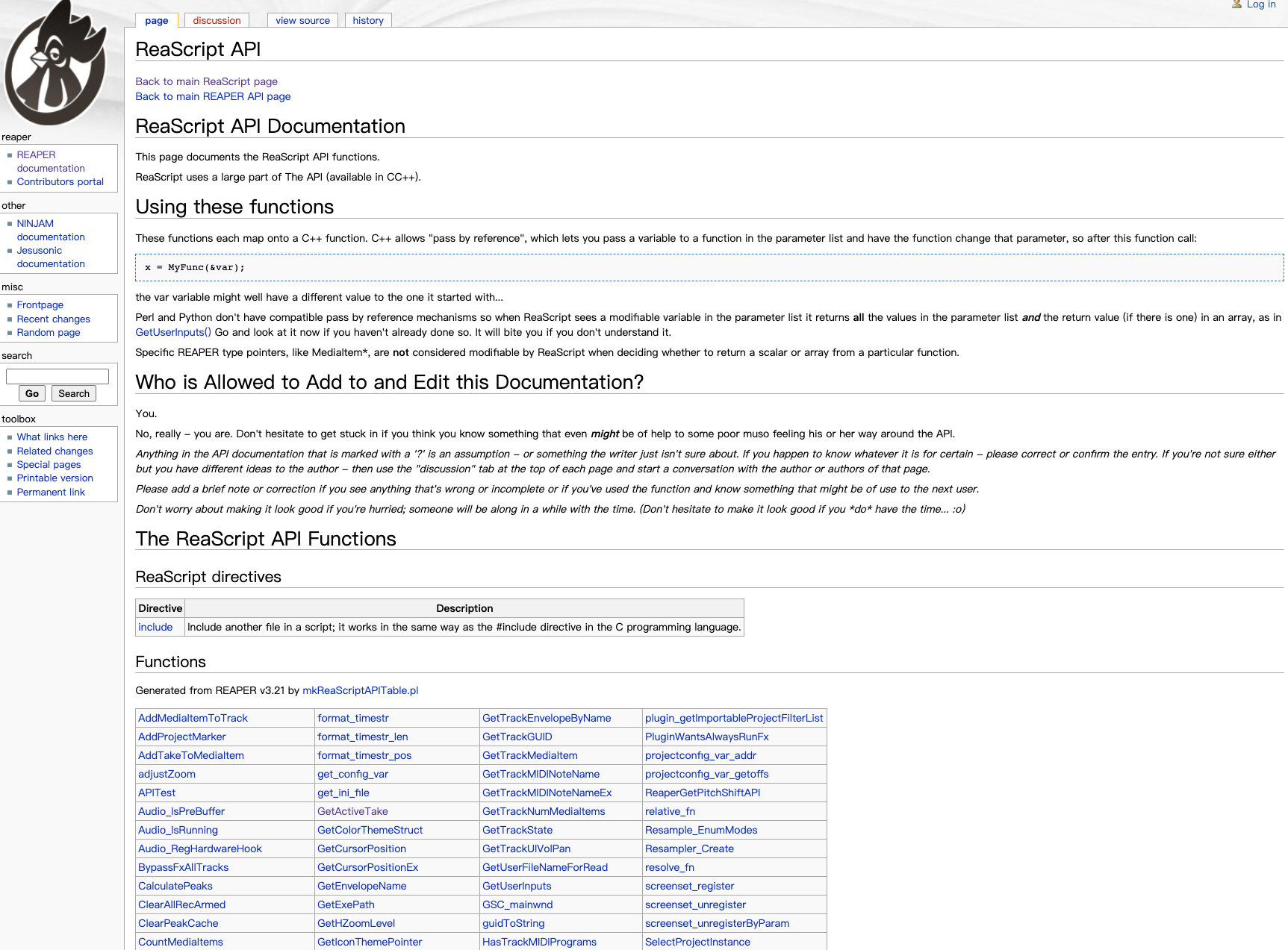 补完 REAPER 效率链的最后一环（一）ReaScript 基础 | 溪夜的音频博客